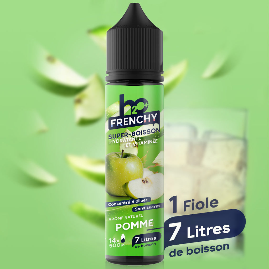 Frenchy - La boisson sans sucres qui aromatise et booste ton eau – h2o+