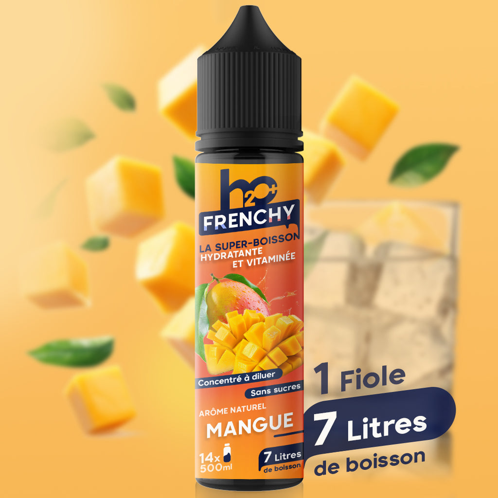 Frenchy - La boisson sans sucres qui aromatise et booste ton eau – h2o+